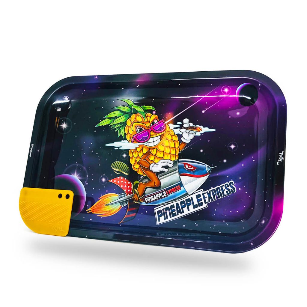 Wholesale Best Buds Superhigh Pineapple Express Large Metal Rolling Tray