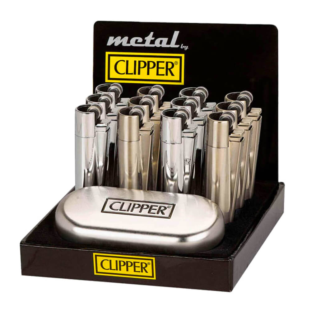 Wholesale Clipper Metal Lighter Matt Black Mini | Clipper Deals