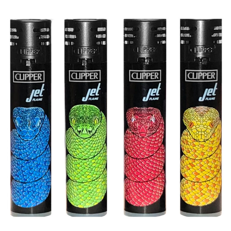 Wholesale Clipper Lighters Jet Flame Snakes | Unique Design