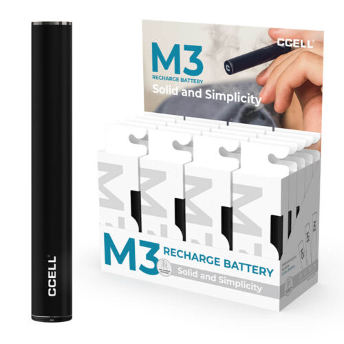 Wholesale CCELL M3 Black Vape Pen Battery Standard 510 Thread