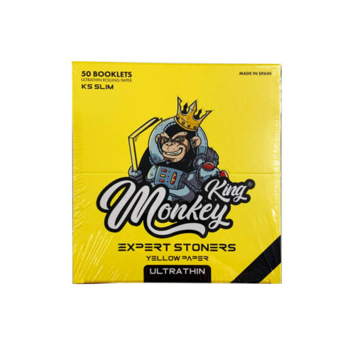 Wholesale Monkey King Ultra Thin Rolling Papers Yellow