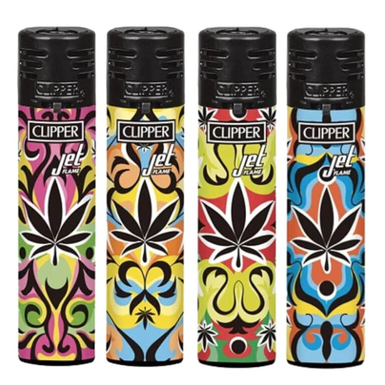 Wholesale Clipper Jet Flame Lighters Elegant Garden